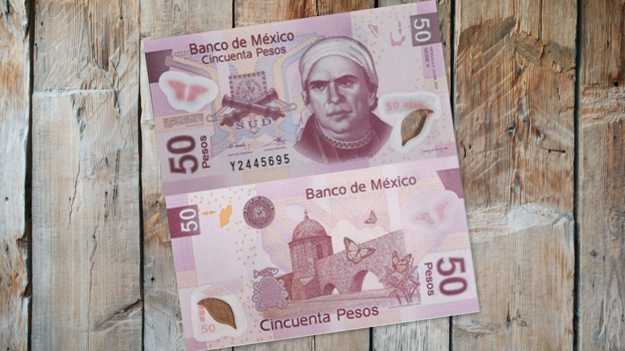 Billete de 50 pesos tendrá nuevo diseño en este 2023